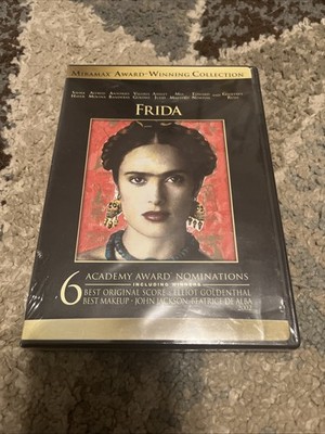 Frida (DVD, 2002) New Sealed Salma Hayek Award Willing Collection Julie ...