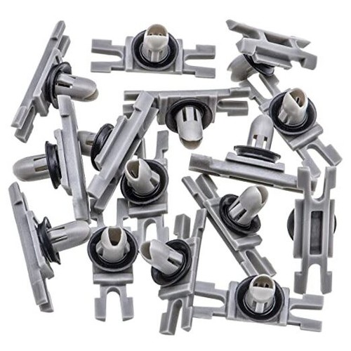 Rexka 10pcs Exterior Roof Moulding Gutter Trim Clips Compatible with ...