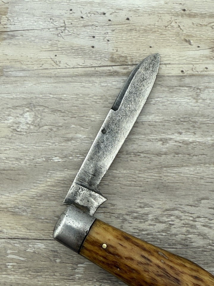 Vintage Boker H. Boker & Co Swell Center 2 Blade Bone Scale | eBay