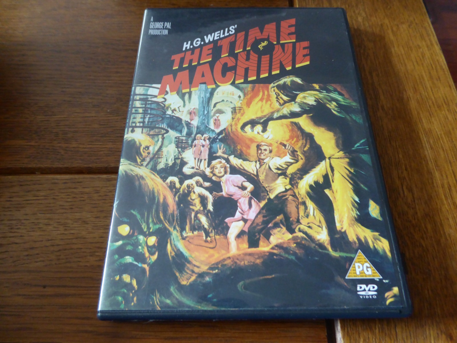 THE TIME MACHINE R2 DVD Rod Taylor Yvette Mimieux 1960 MGM 2002 extras ...