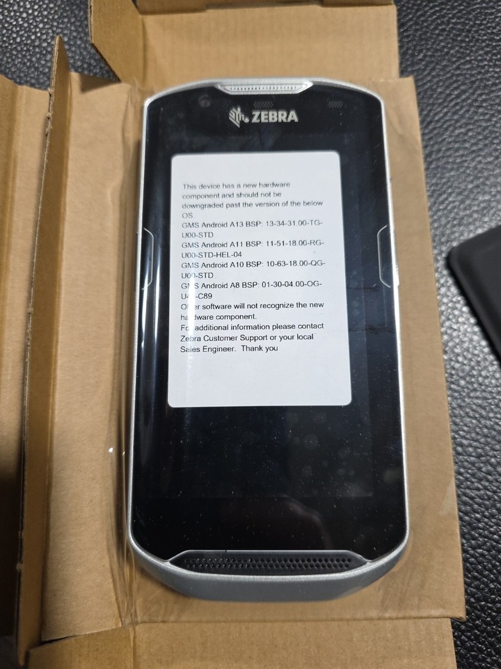 Zebra Enterprise Handheld Mobile Computer Likely A Model From The TC57 ...