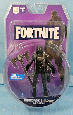 Epic Games Fortnite Solo Mode Renegade Shadow Action Figure New | eBay