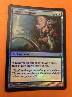 MTG - Forced Fruition - FOIL - Lorwyn - Near Mint Front/ Very Light ...
