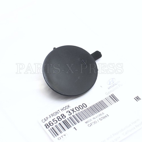 GENUINE OEM HYUNDAI ELANTRA 10-2013 FRONT BUMPER PLASTIC TOW EYE CAP ...