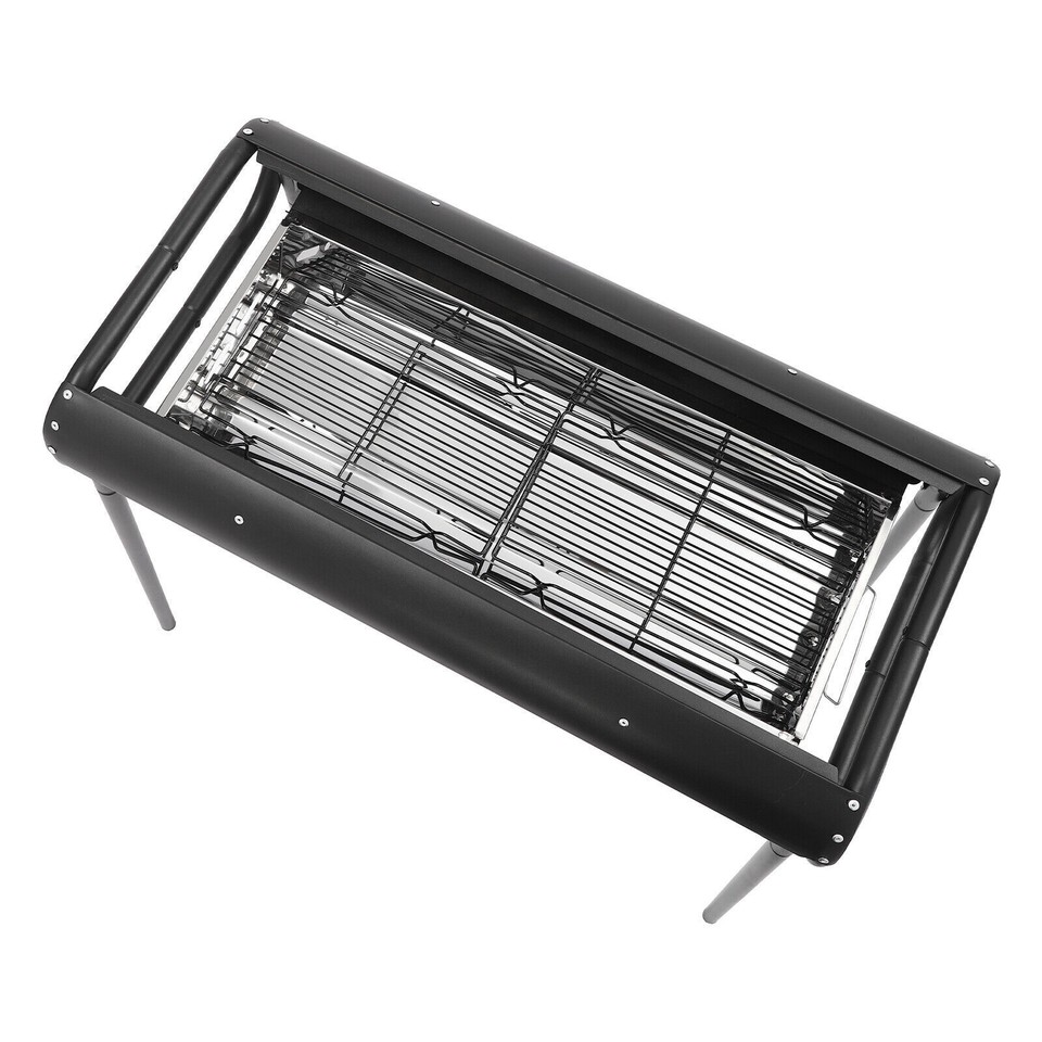 BBQ Charcoal Grill Foldable Barbecue Stove Portable Yard Cooker ...