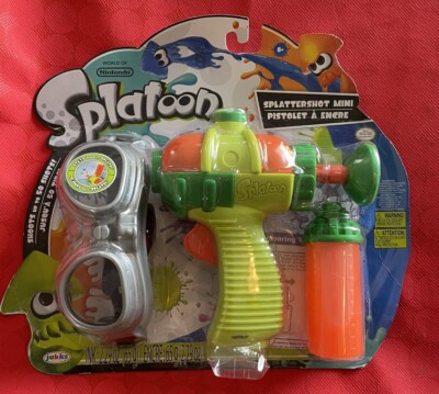 New Nintendo Splatoon Splattershot Mini Blaster Set Jakks 2017 NIP Toy ...
