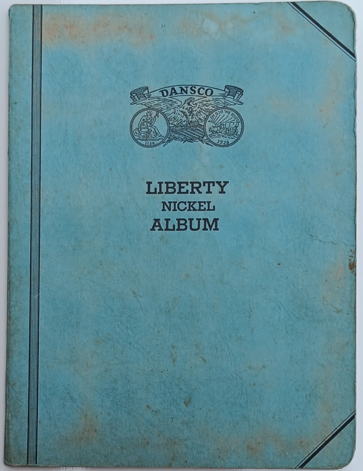 Rare Dansco Folder Album 22 Different Liberty V Nickels 1884 1889 1891 ...