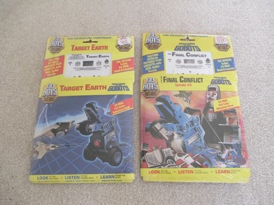 1985 GoBots Final Conflict Episode #5 And 1984 Target Earth Book ...