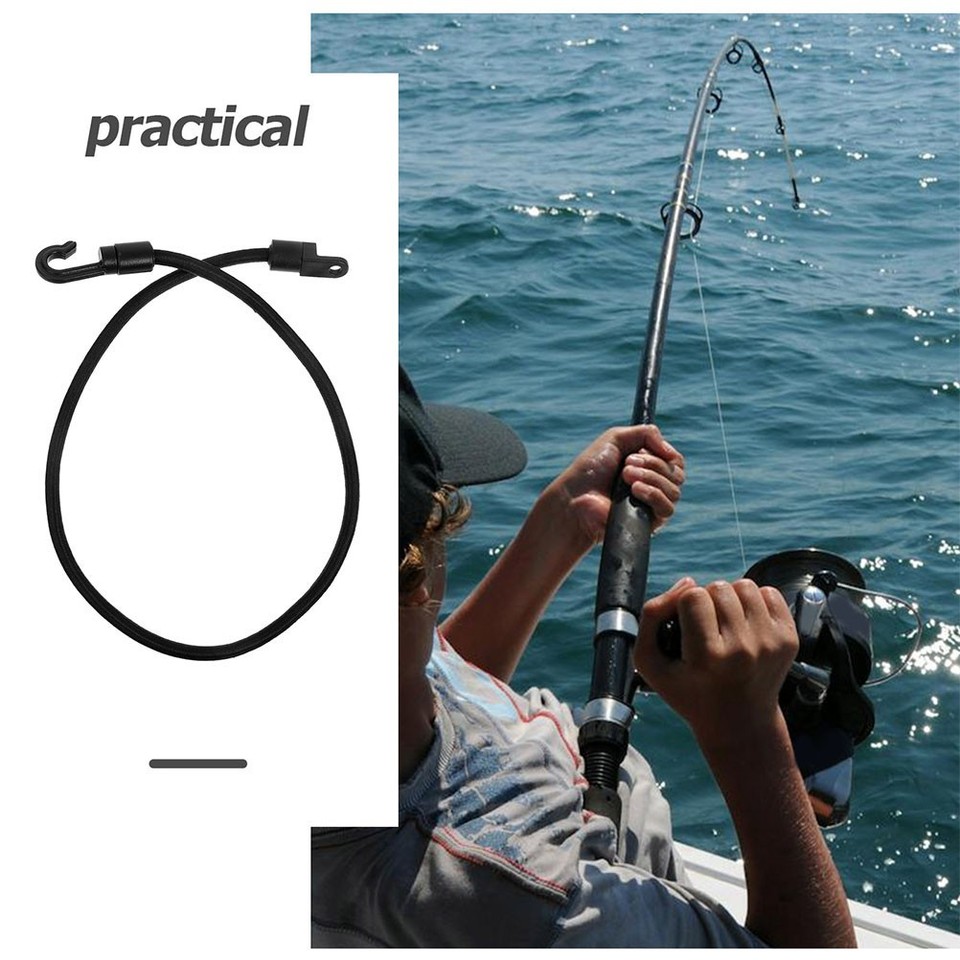 4 Pcs Camping Elastic Cord Kayak Anchor System Fishing Gear Strap ...