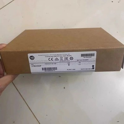 New Factory Sealed AB 1756-EN2F SER B ControlLogix ENET/IP Fiber Optic ...