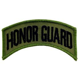 ARMY HONOR GUARD SUBDUED OD SHOULDER ROCKER TAB EMBROIDERED MILITARY ...