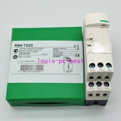 New RM4TG20 RM4 TG20 For Telemecanique 3 Phase Voltage Monitoring Relay ...