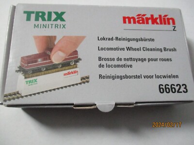 Trix # 66623 Locomotive Wheel Cleaning Brush N & Z Scale | eBay