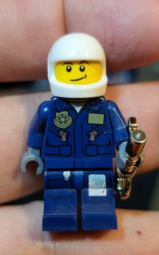 LEGO Town Minifigure Undercover Elite Helicopter Pilot (Genuine) C16-3 ...