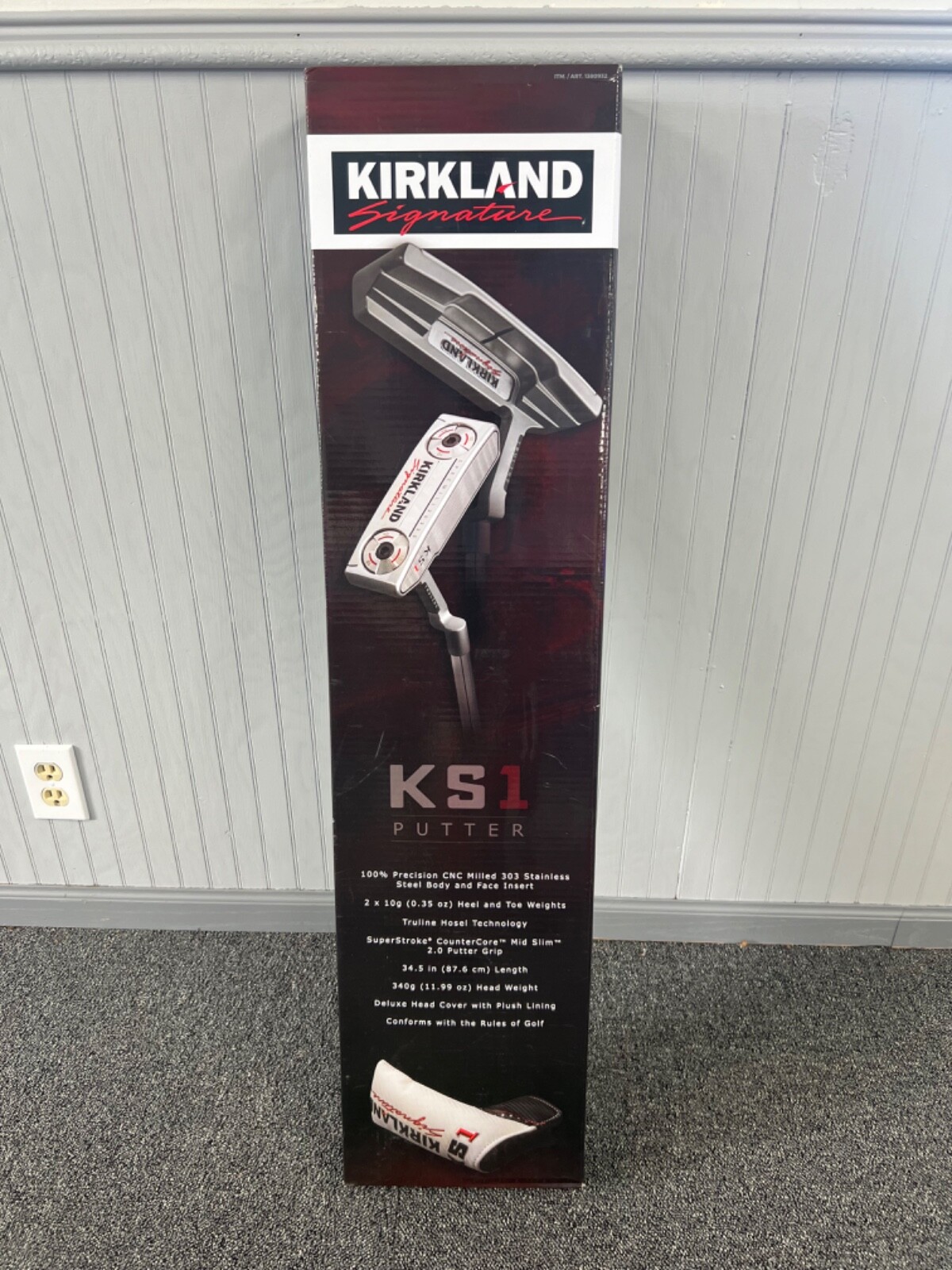New Scotty Cameron-style Kirkland Signature KS1 Putter 34.5” INCLUDES ...