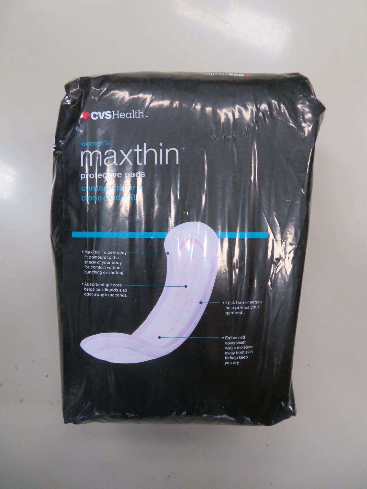 4pk CVS Women's MaxThin Protective Pads Ultimate Absorbency 14 Pads ...