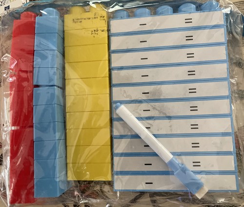 Educational blocks Match & Add Game Homeschooling Early Education Math ...