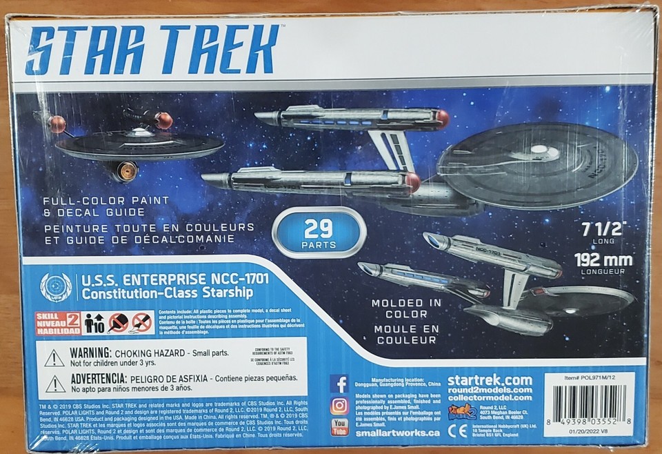 Star Trek Discover USS Enterprise Model Kit | eBay