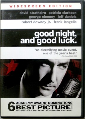 o'o'o . GOOD NIGHT and GOOD LUCK .. George Clooney . Jeff Daniels ...