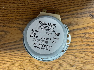OEM GE Microwave Turntable Motor for JVM6175YK5FS open box SHIPS FREE ...