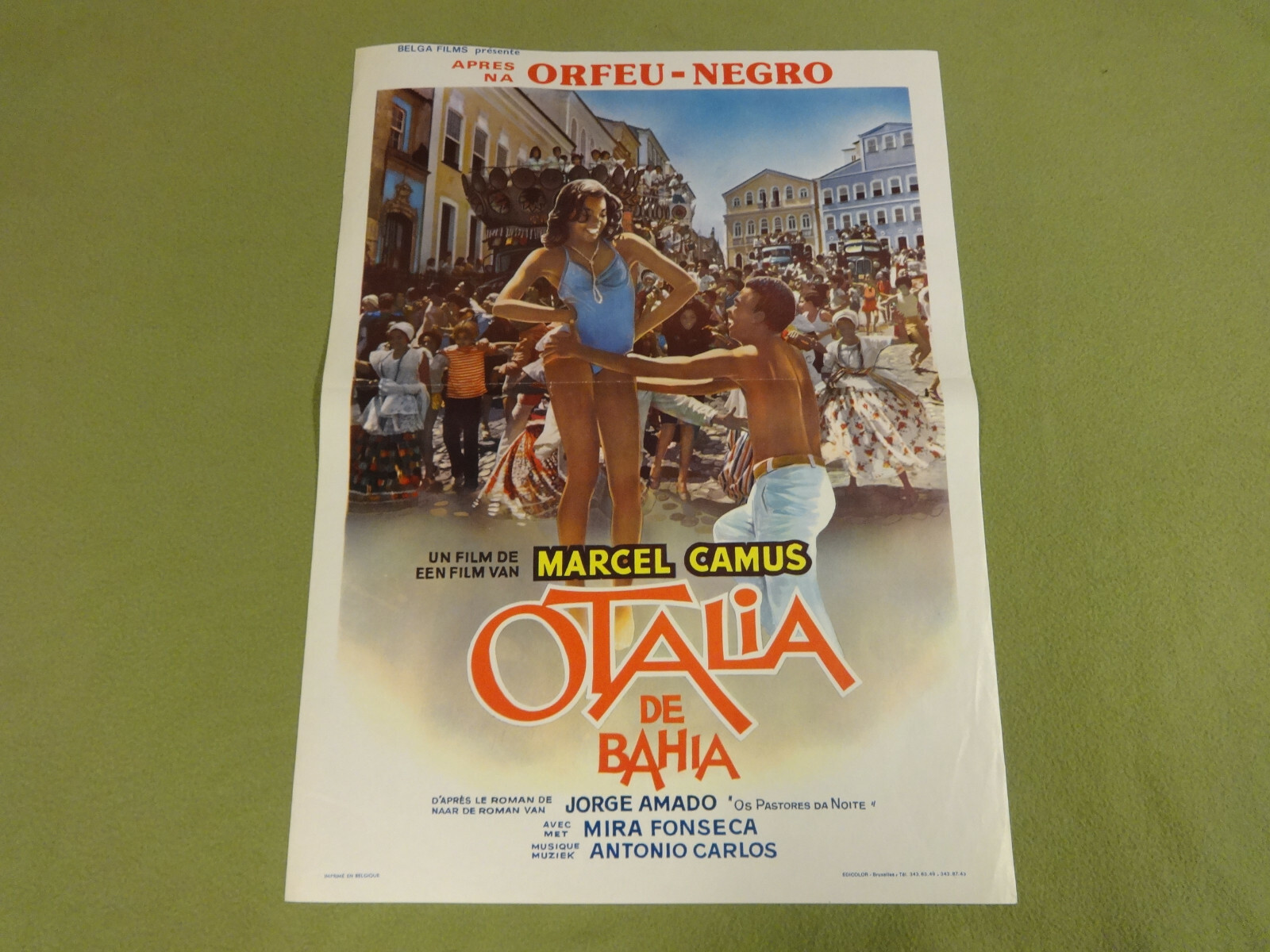 MOVIE POSTER / CINEMA AFFICHE - OTALIA DE BAHIA (MARCEL CAMUS, JORGE ...