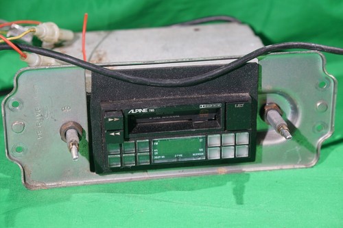 Vintage Alpine 7165 Am/fm Cassette Deck Player 1985 - 1987 (Untested ...
