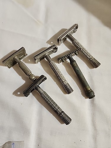 Lot Of 5 Vintage Gillette Safety Razors | eBay