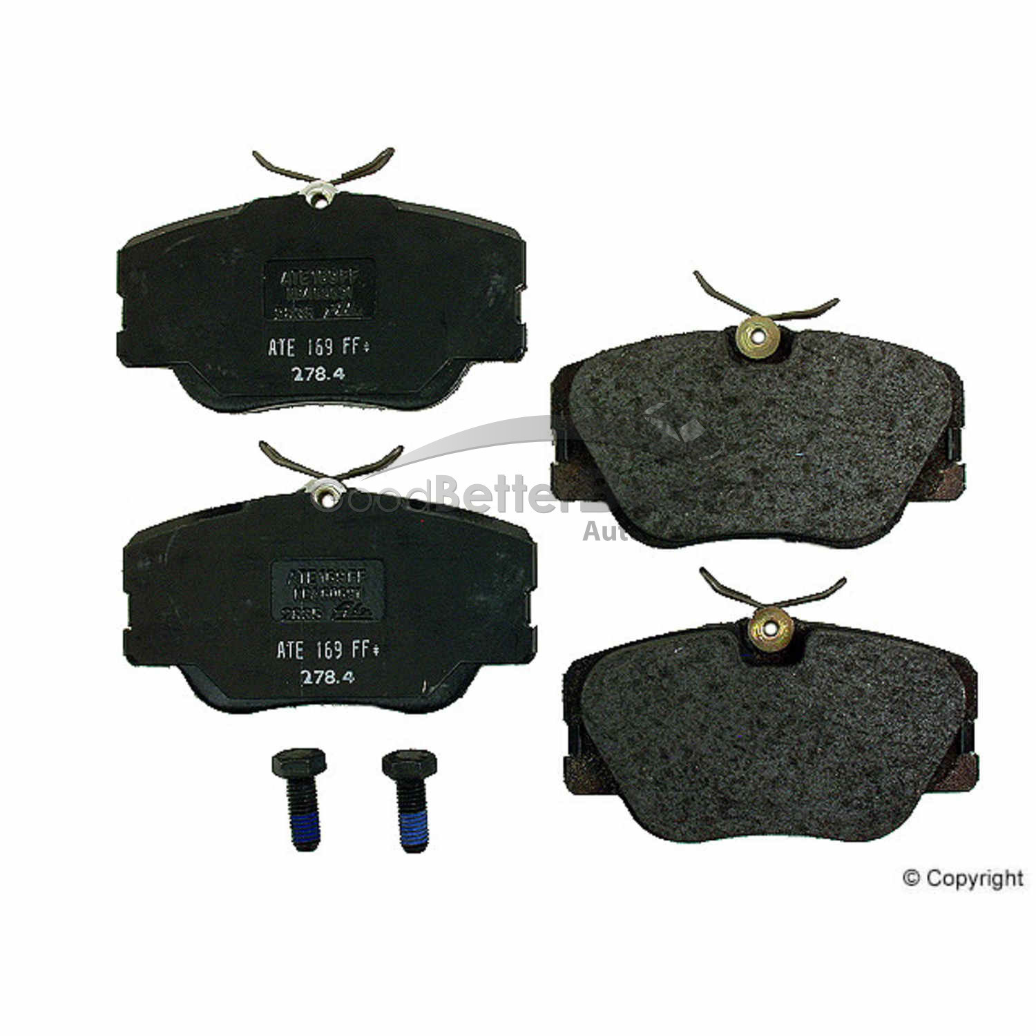 New Ate Disc Brake Pad Set Front 602927 0004209920 for Mercedes MB | eBay