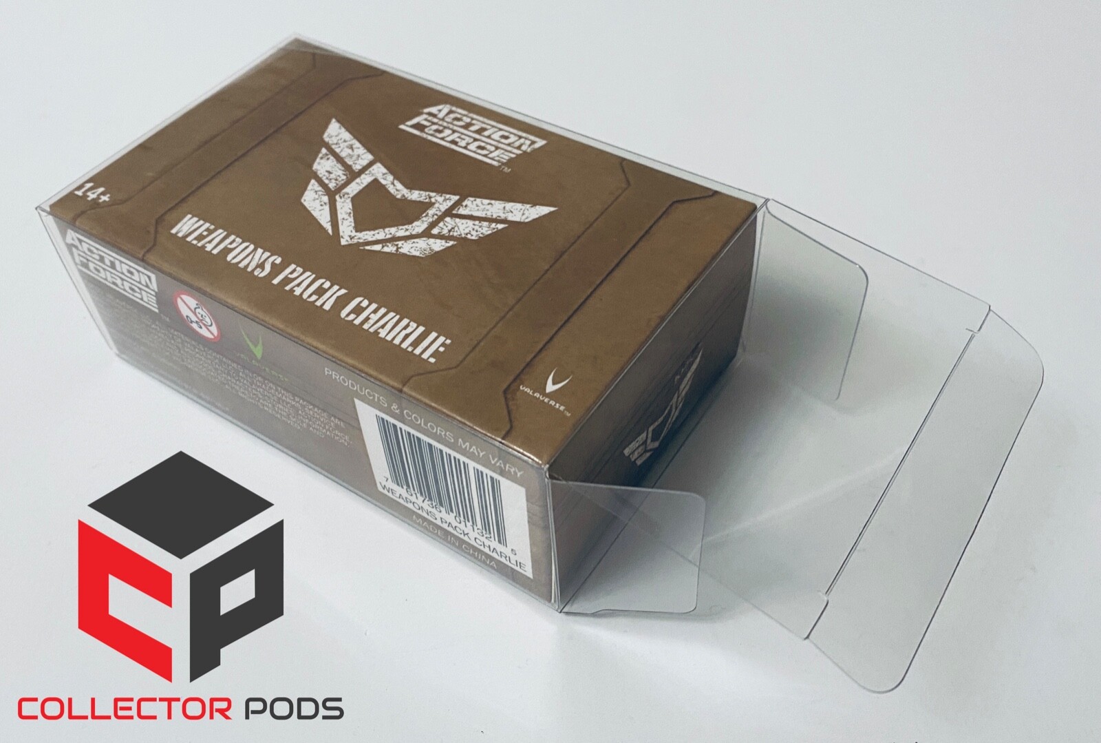 Custom Box Protector for VALAVERSE Action Force WEAPONS PACK boxes (5 ...