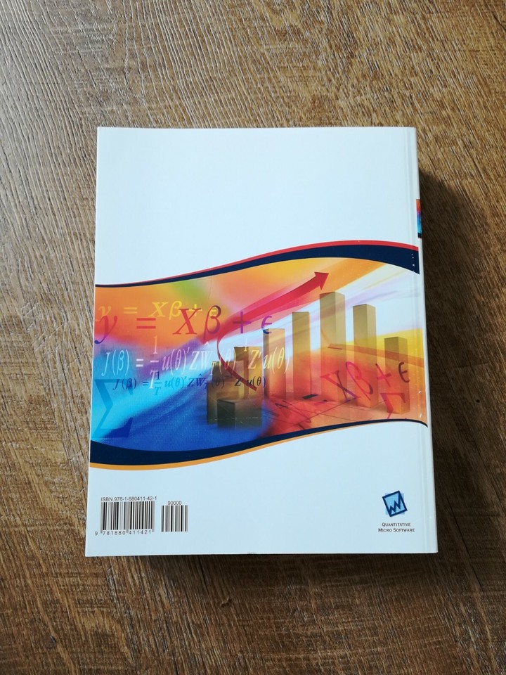 Eviews 7 Graphics Object Reference Quantitative Micro Software Buch ...