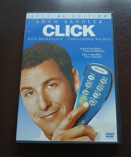 Click (Special Edition) DVD - Adam Sandler, Kate Beckinsale - Good | eBay