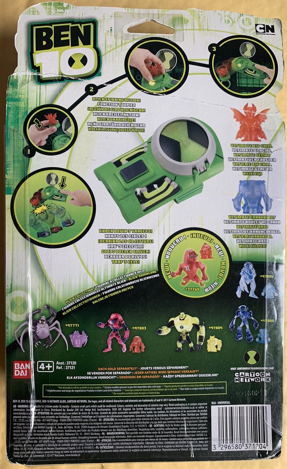BEN 10 TEN REVOLUTION ULTIMATRIX - ULTIMATE BIG CHILL + CANNONBOLT ...