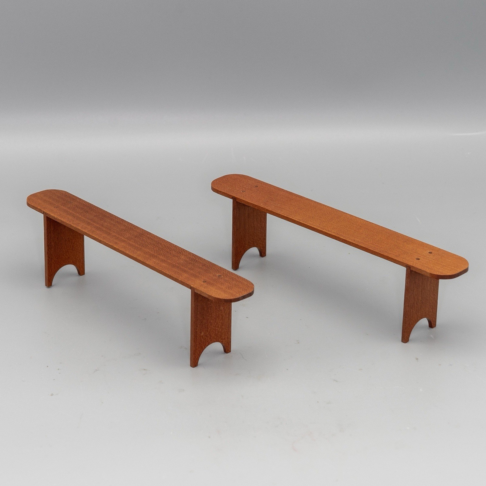 1/12 Scale Dollhouse Shaker Ministry Table & Benches by Artisan John ...