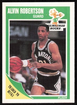 1989-90 Fleer #90 Alvin Robertson | eBay