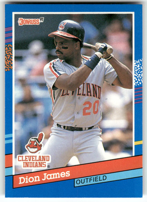 Dion James 1991 Donruss Baseball Excellent | eBay