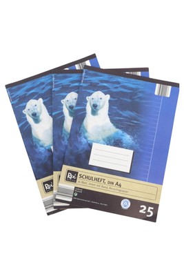 REX Quaderno Scolastico A4 Righe Bambini Multicolore Orso | eBay