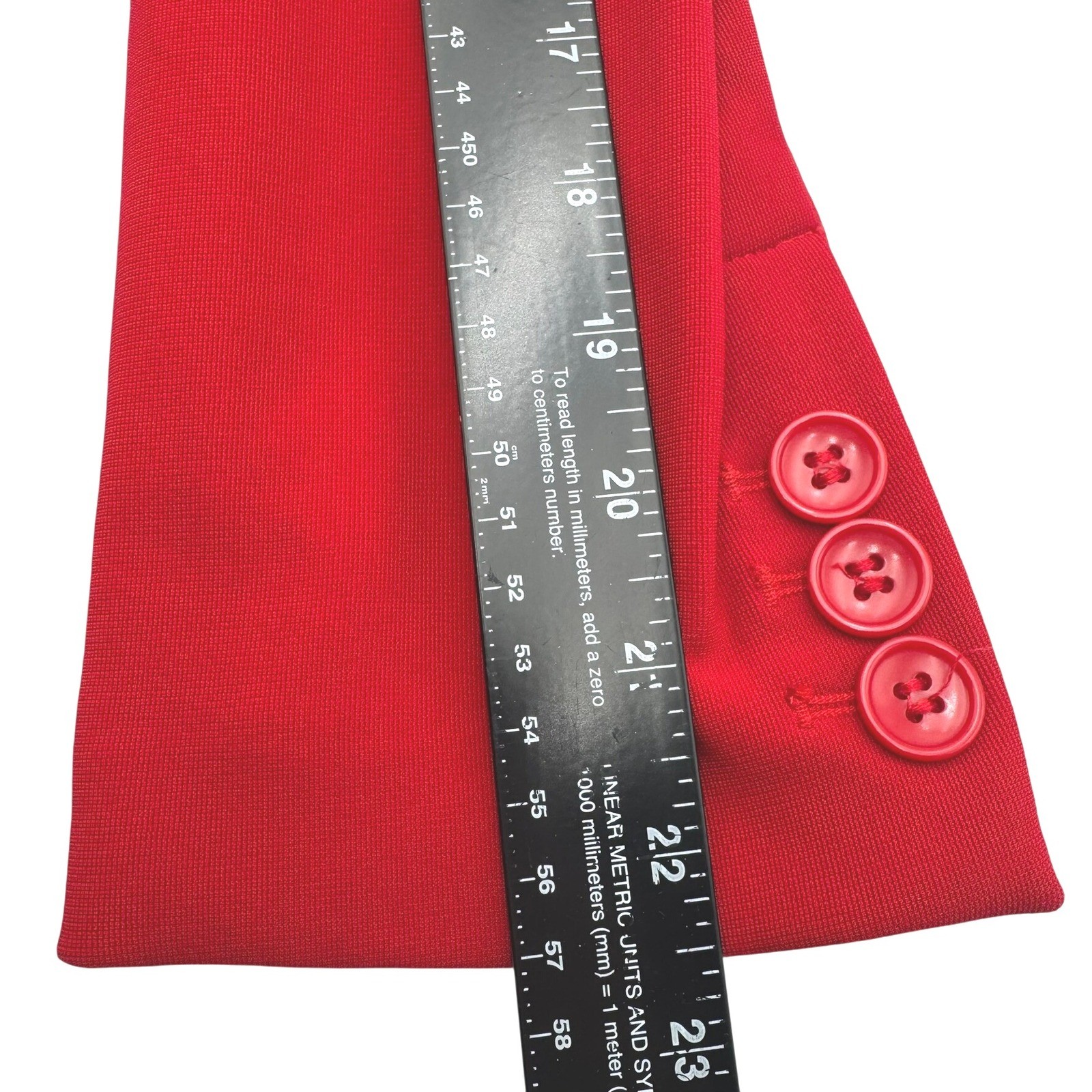 BOSTON PROPER Womens 12 Red Beyond Travel Classic Boyfriend Blazer ...