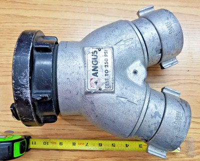 ANGUS AWG 4" STORZ FEMALE x 2.5" FEMALE 2Way Siamese-Clappered Swivel ...