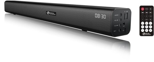 High Definition 24" Wireless Soundbar Speaker w/remote 20W Ultra Bass ...