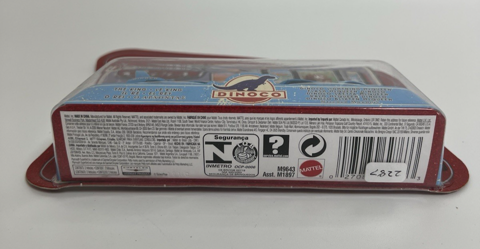 Mattel Disney Pixar Cars Mini Adventures The King Dinoco & Lightning ...