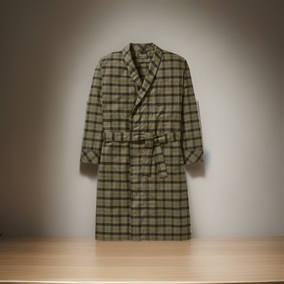 FILSON ALASKAN GUIDE ROBE MENS XS EXTRA SMALL 20115428 GREEN FLANNEL ...