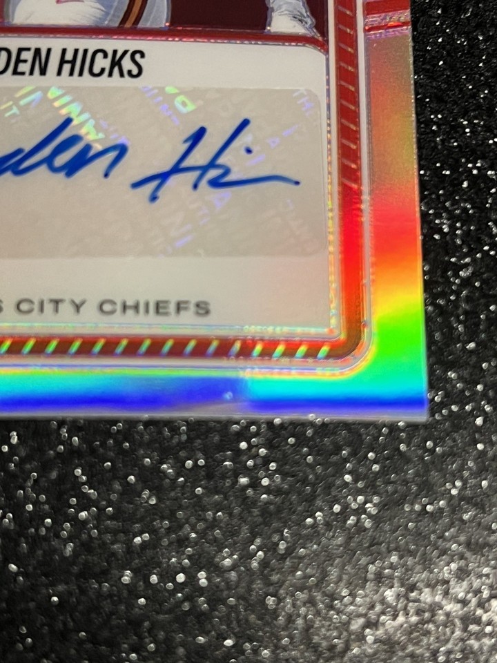 2025 Prizm Football Jaden Hicks Significant Signatures Silver | eBay