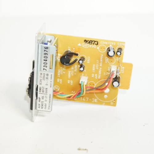 TOA Electronics U-21S unbalanced line Input module | eBay