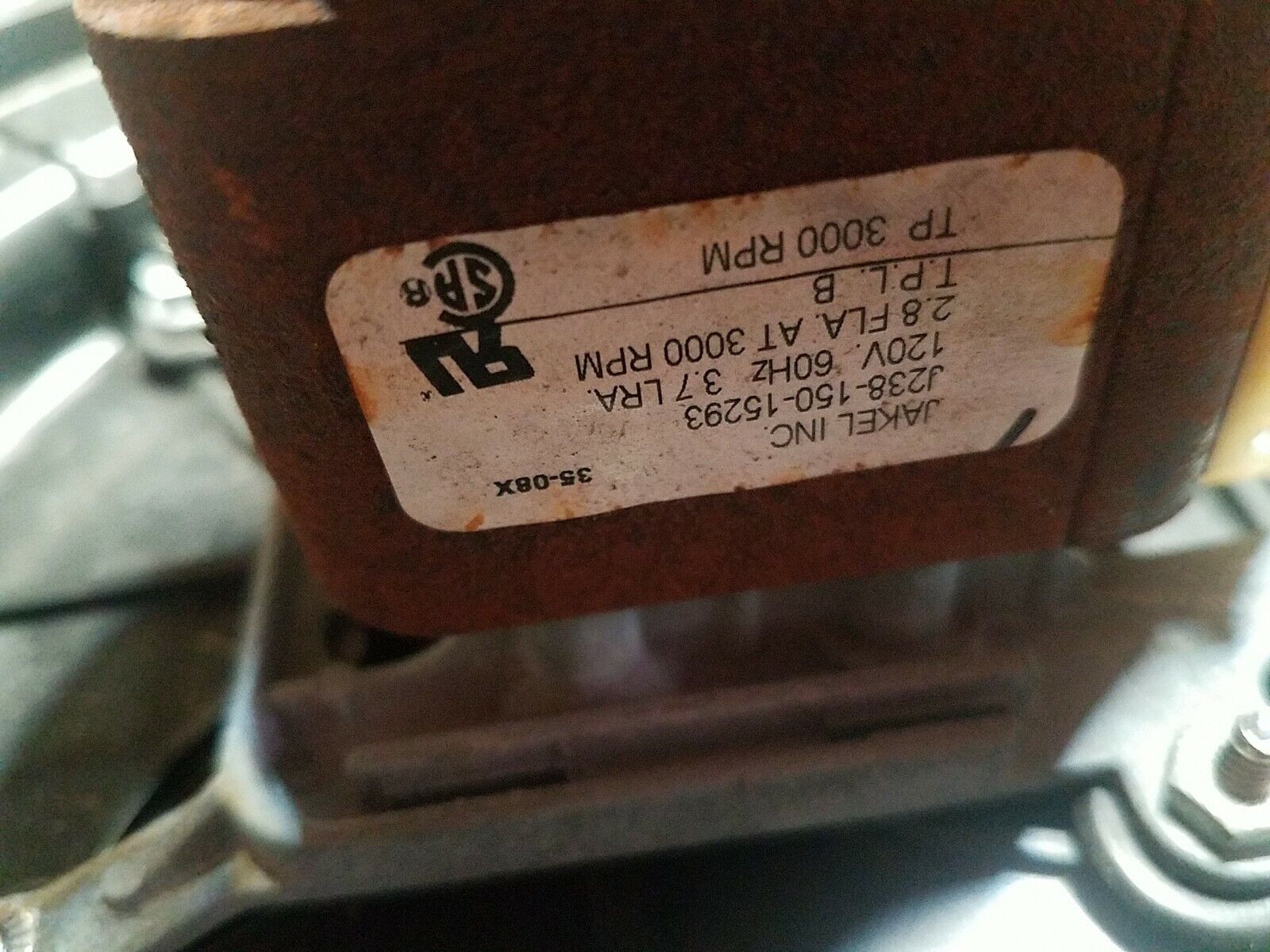 Furnace Exhaust Vent Inducer Motor Goodman Amana 223075-01 223075-01S ...