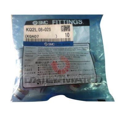 LOT of 10 SMC NEW KQ2L08-02S PLC Male Elbow Fitting, One-Touch, 8MM | eBay