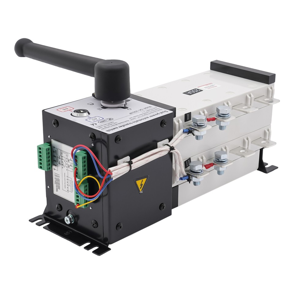 Automatic Transfer Switch 250A 4-Poles AC 110V Grid to Generator ...