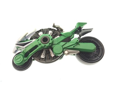 Vintage 2003’ Power Rangers Samurai Green Ranger Motorcycle Disc Bike ...