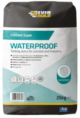 *REDUCED* Febtank Super Waterproof Tanking Slurry For Concrete and ...