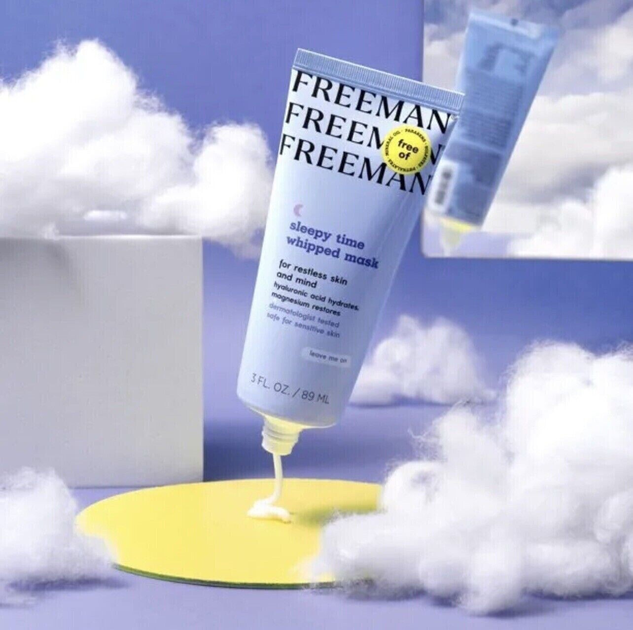 Freeman Sleepy Time Whipped Facial Mask For Restless Skin and Mind 3 oz ...