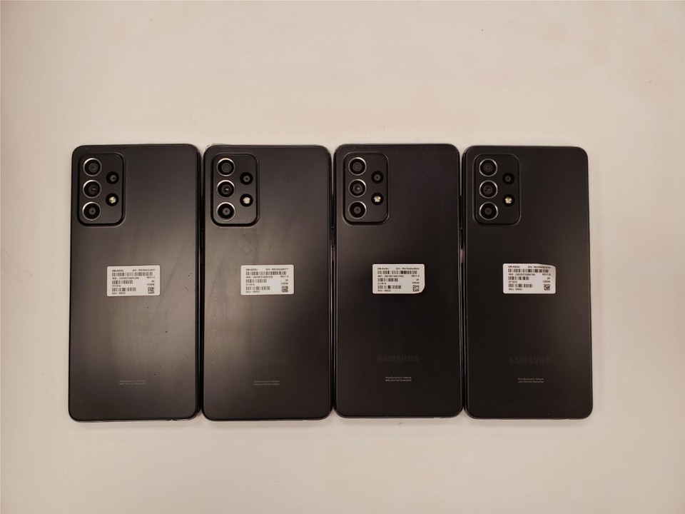 Lot of 4 Samsung Galaxy A52 5G SM-A526U 128GB Black AT&T Only*Read** | eBay